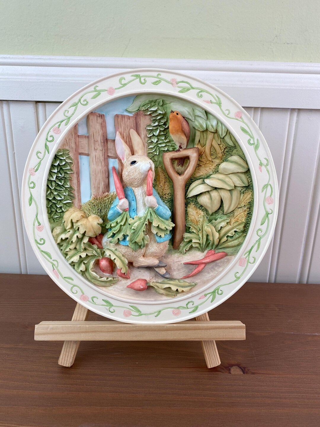 Tale of Peter Rabbit Decorative Plate Beatrix Potter by DAVENPORT ...