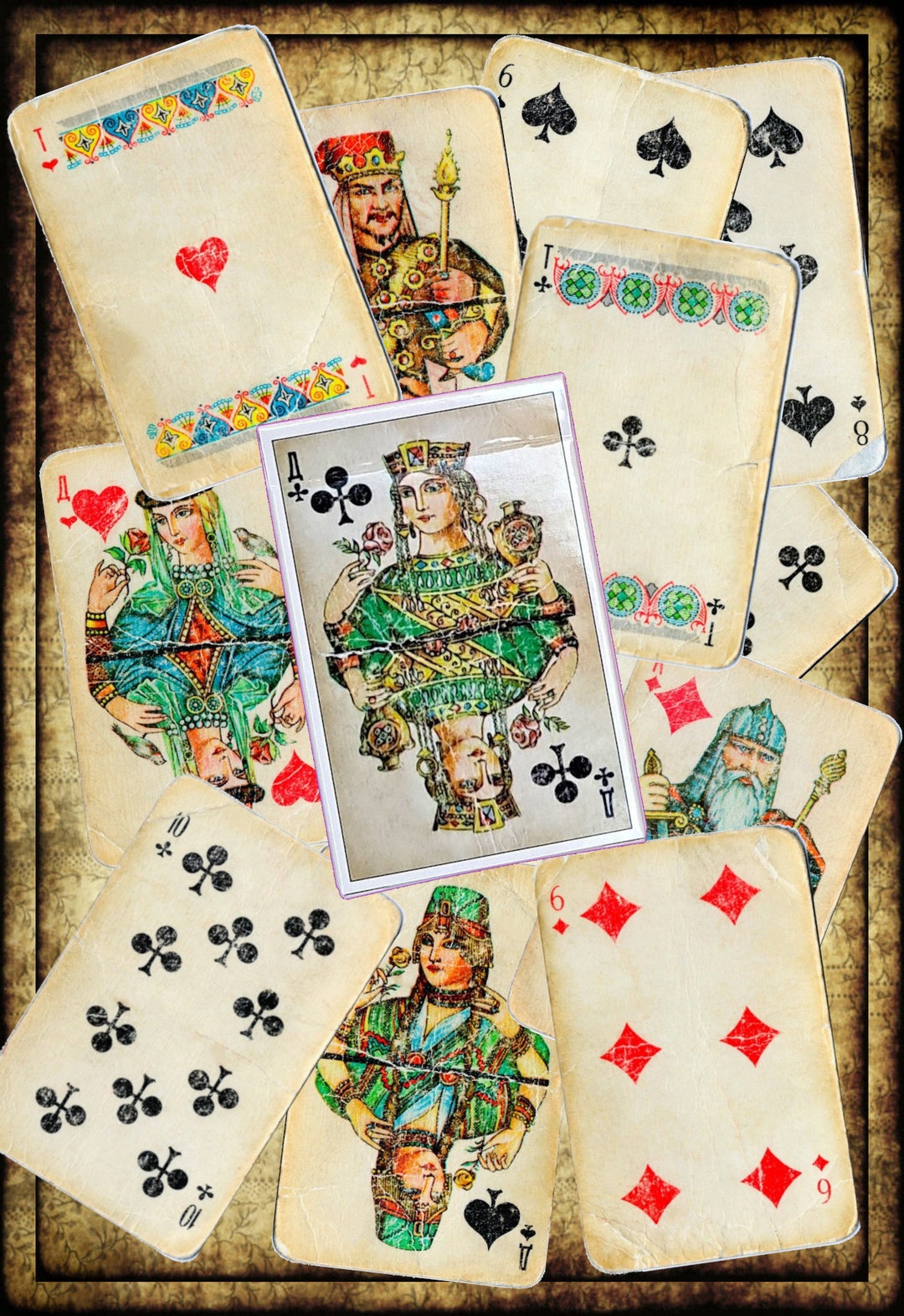 Russian Piquet Deck - Etsy