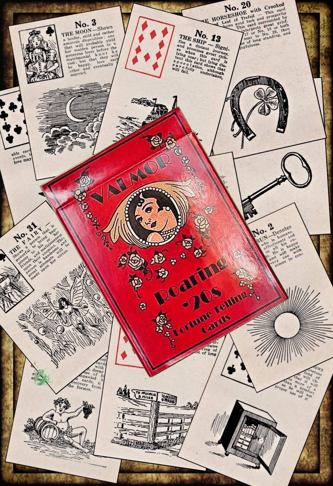 Valmor Roaring ‘20s Fortune Telling Cards - Etsy
