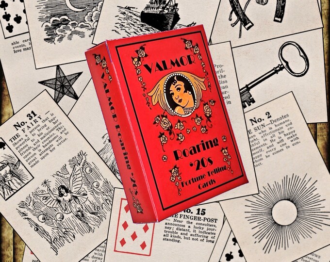 VALMOR Roaring 20s Fortune Telling Cards - Etsy