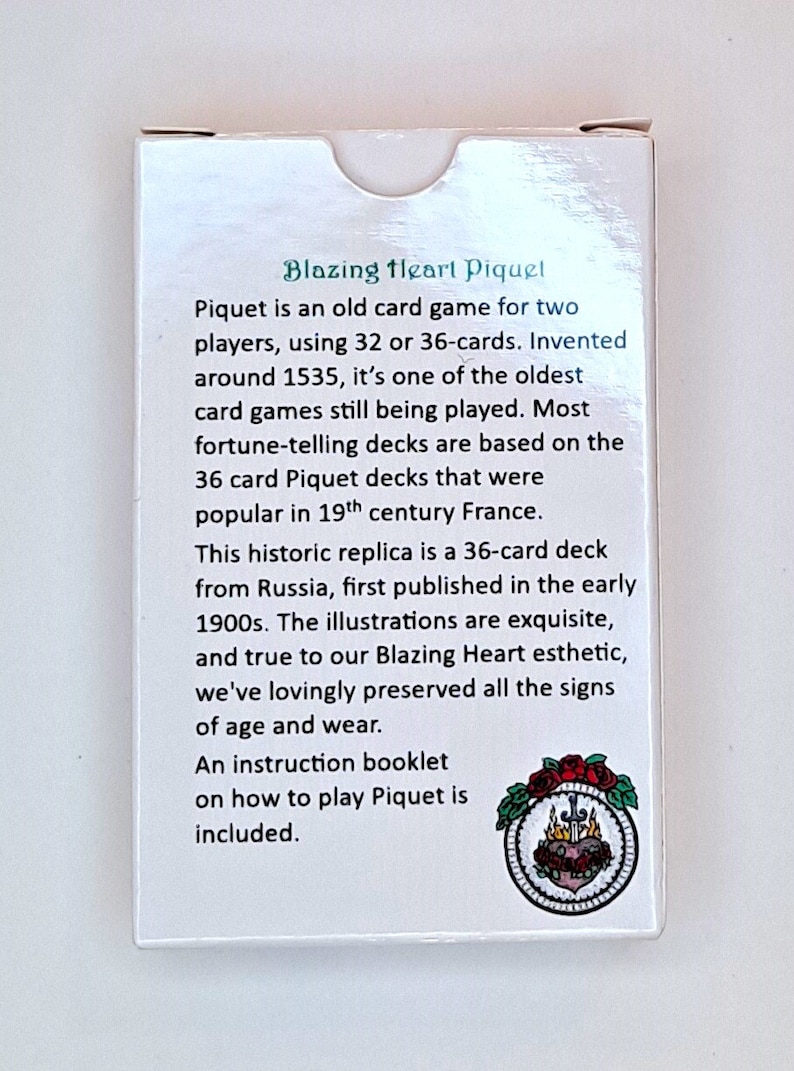 Russian Piquet Deck - Etsy