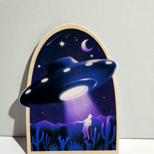 Ufo Sticker - Etsy