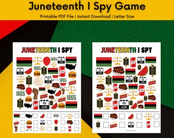 Juneteenth Printable Word Search Juneteenth Activity for - Etsy