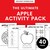 Apple Activity Bundle for Kids, Printable Learning Activity, Apple ...