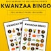 Kwanzaa Bingo Game: Printable Party Activity (digital Download) - Etsy