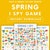 Spring Memory Match Game for Kids, Printable Spring Games, Classroom ...