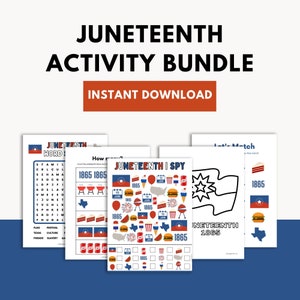 Juneteenth Activities, Kids Juneteenth Games, Juneteenth Activity ...