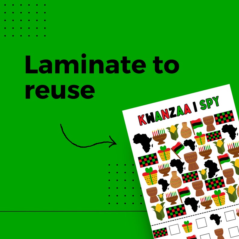 Kwanzaa I Spy Game for Kids, Kwanzaa Look and Find, Kwanzaa Printable ...