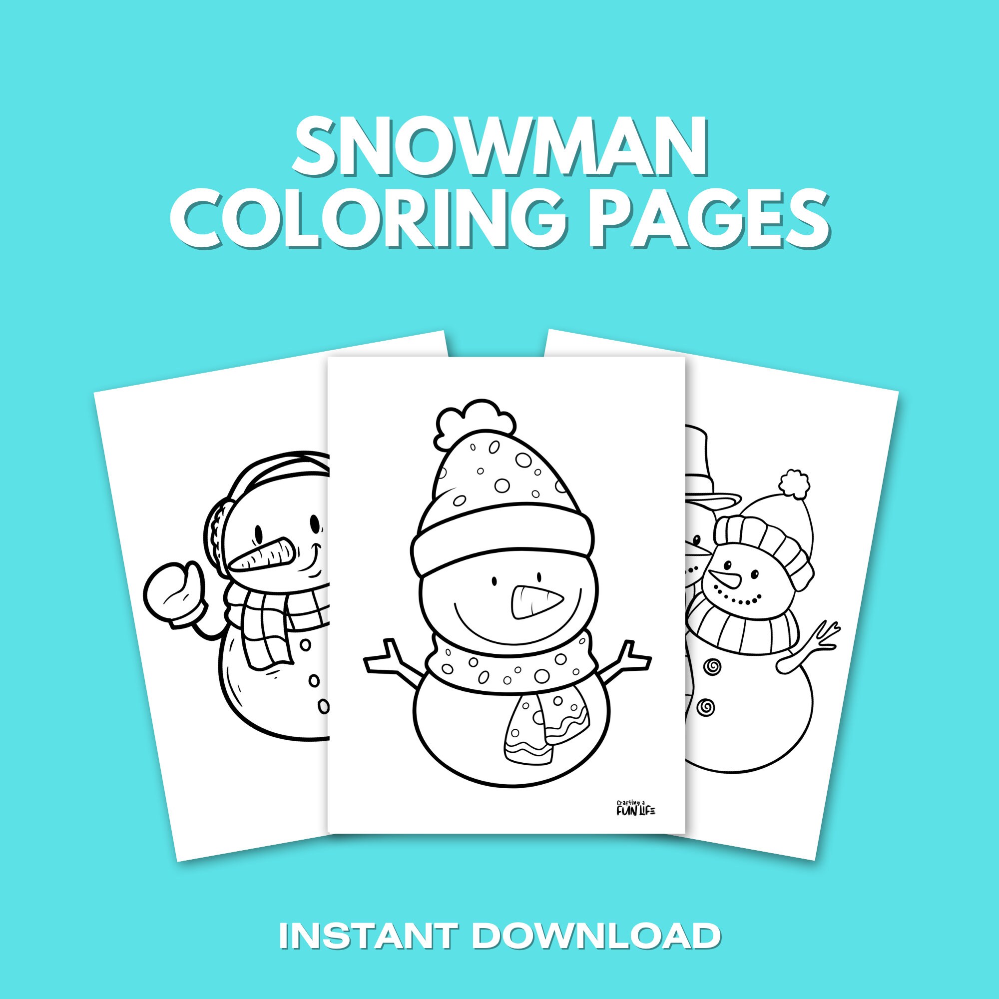 Build a Snowman Activity for Kids, Snowman Worksheet, Winter Activity ...
