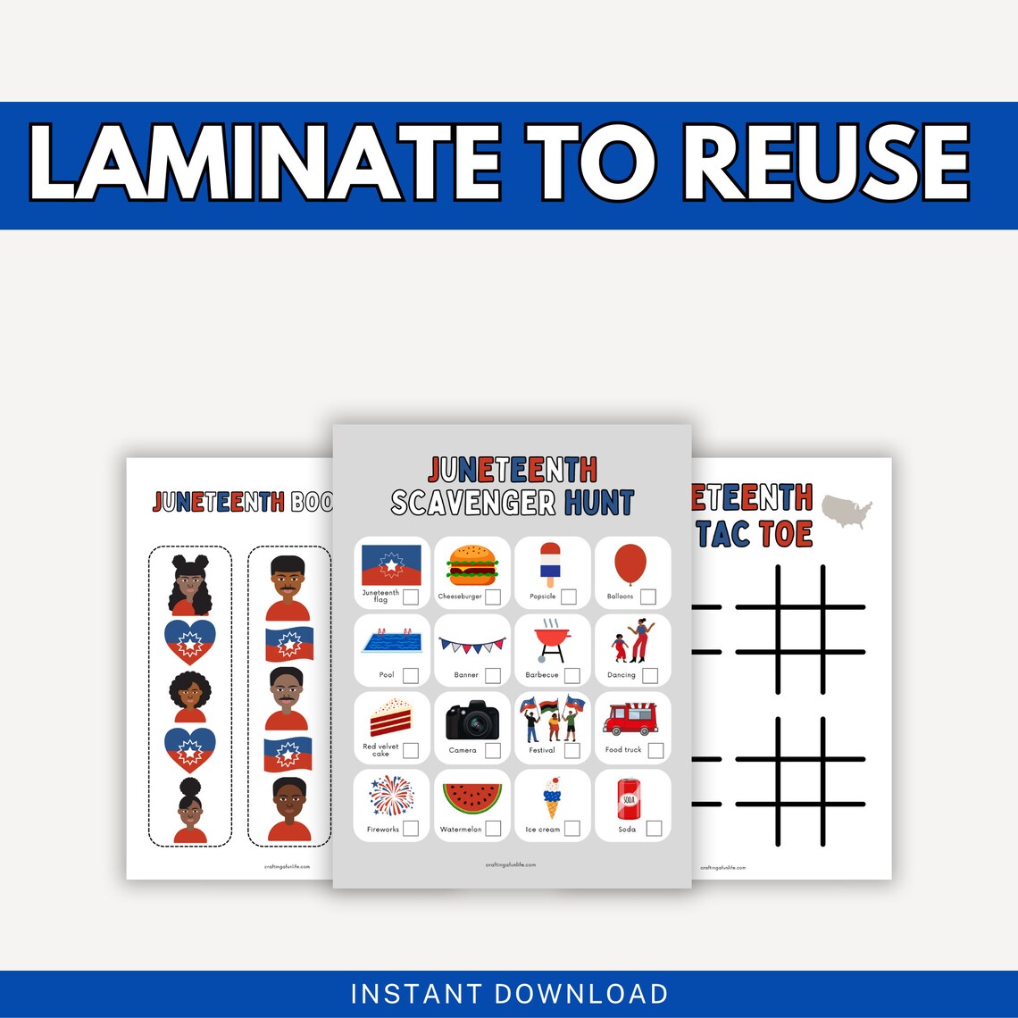 Juneteenth Activities, Kids Juneteenth Games, Juneteenth Activity ...