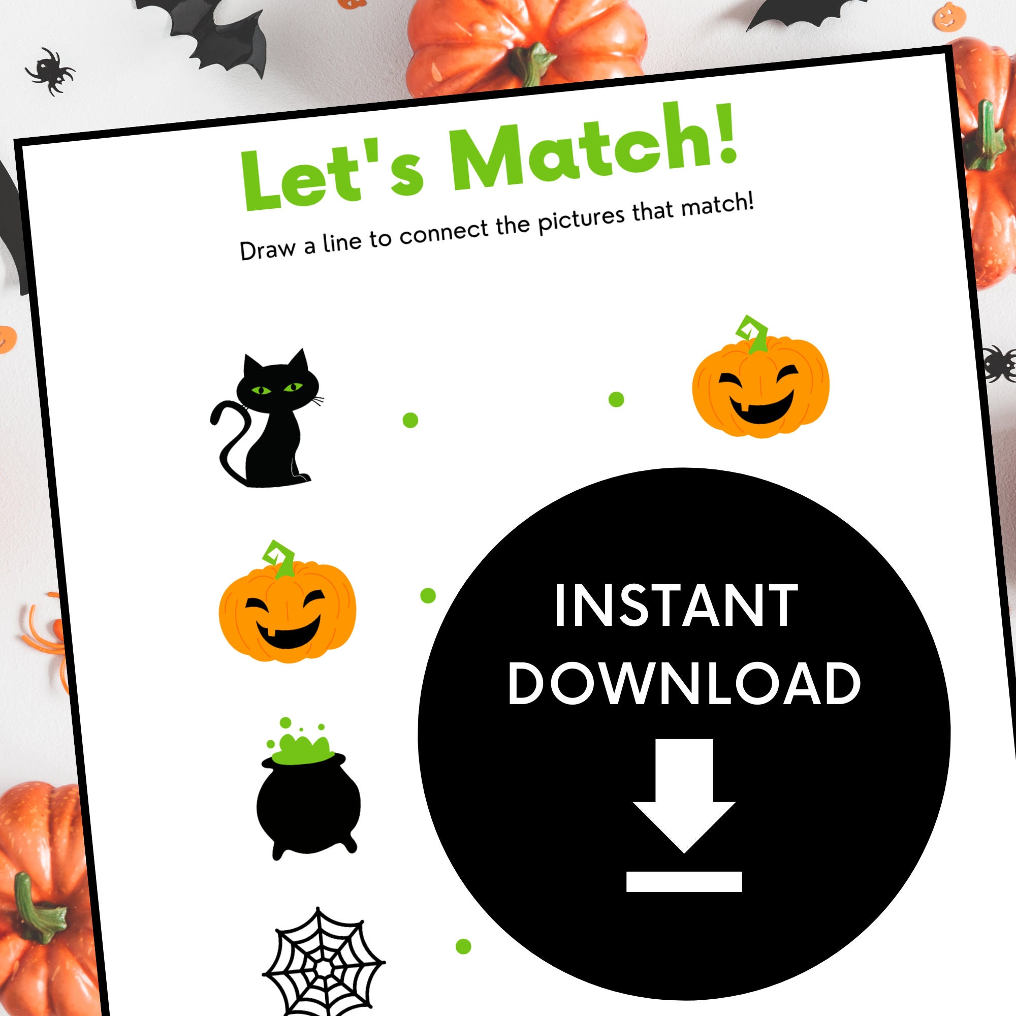 Halloween Math Activity Bundle for Kids, Printable Halloween Activities ...