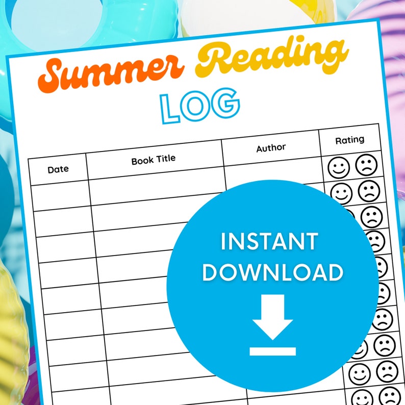 Summer Reading Bundle for Kids, Reading Printable Activities, Reading ...