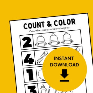 Back to School Activity Bundle for Kids, Back to School Activities ...