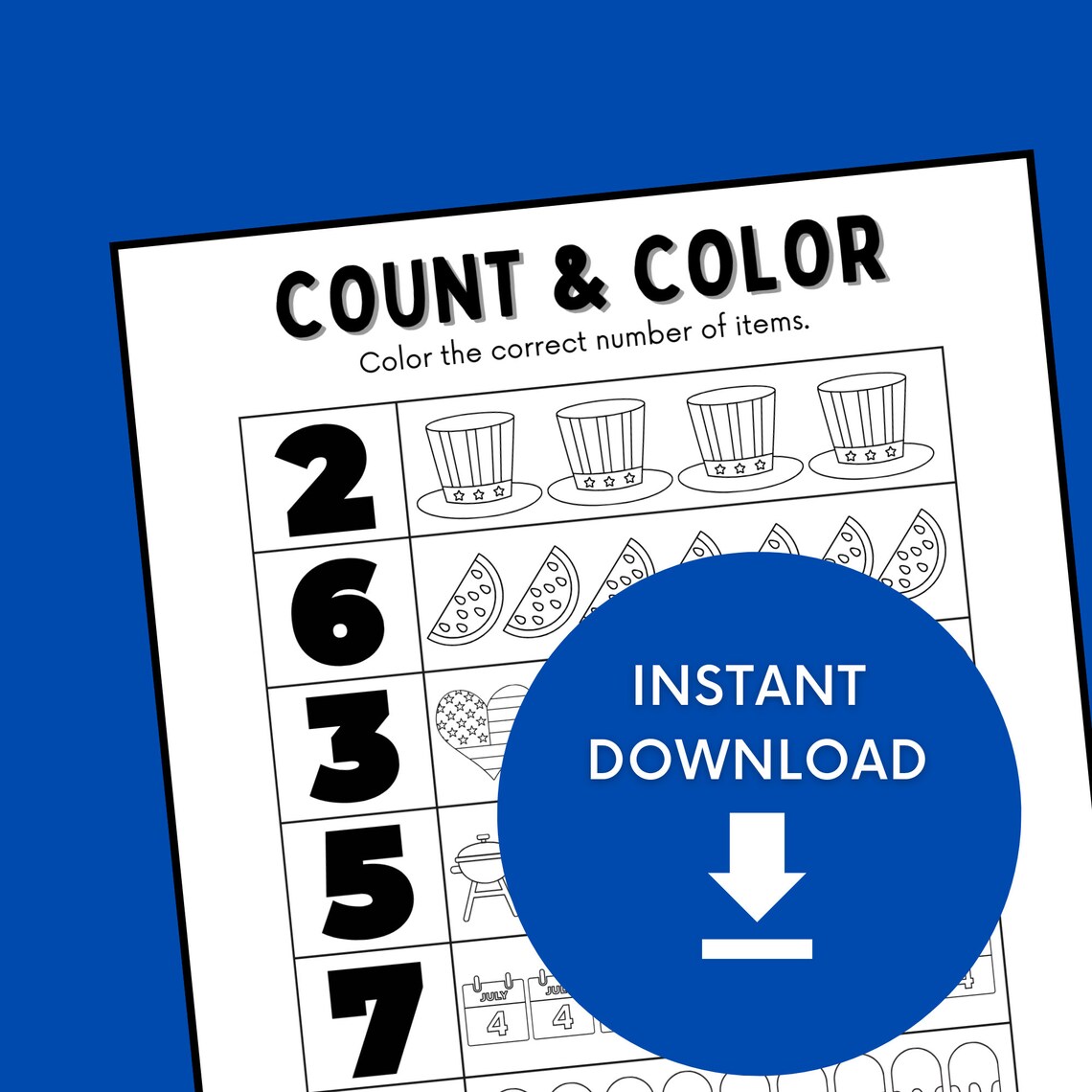 4th of July Activity Bundle for Kids, 4th of July Games, Independence ...