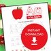 Apple Activity Bundle for Kids: Printable Learning Worksheets (digital ...