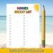 Summer Bucket List Printable for Kids: Family Activities (PDF Download ...