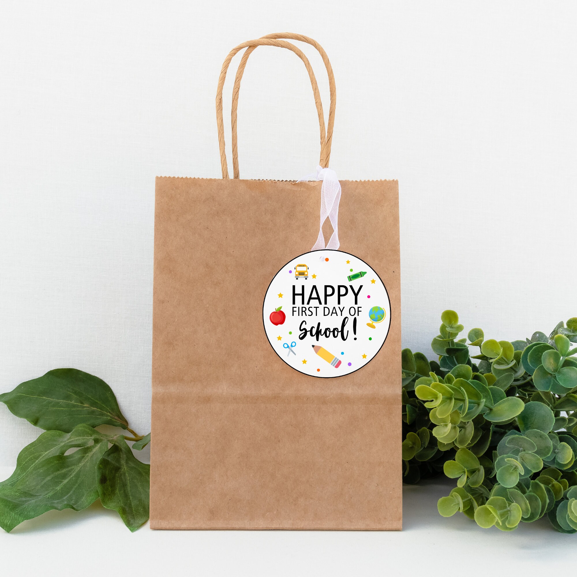 First Day of School Gift Tags, Gift Tags for Teachers, Gift Tags for ...
