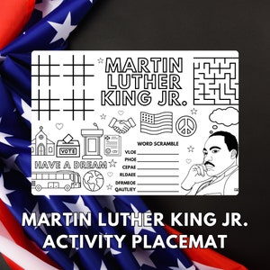 Martin Luther King Jr Activity Bundle, MLK Day Printable, Classroom ...