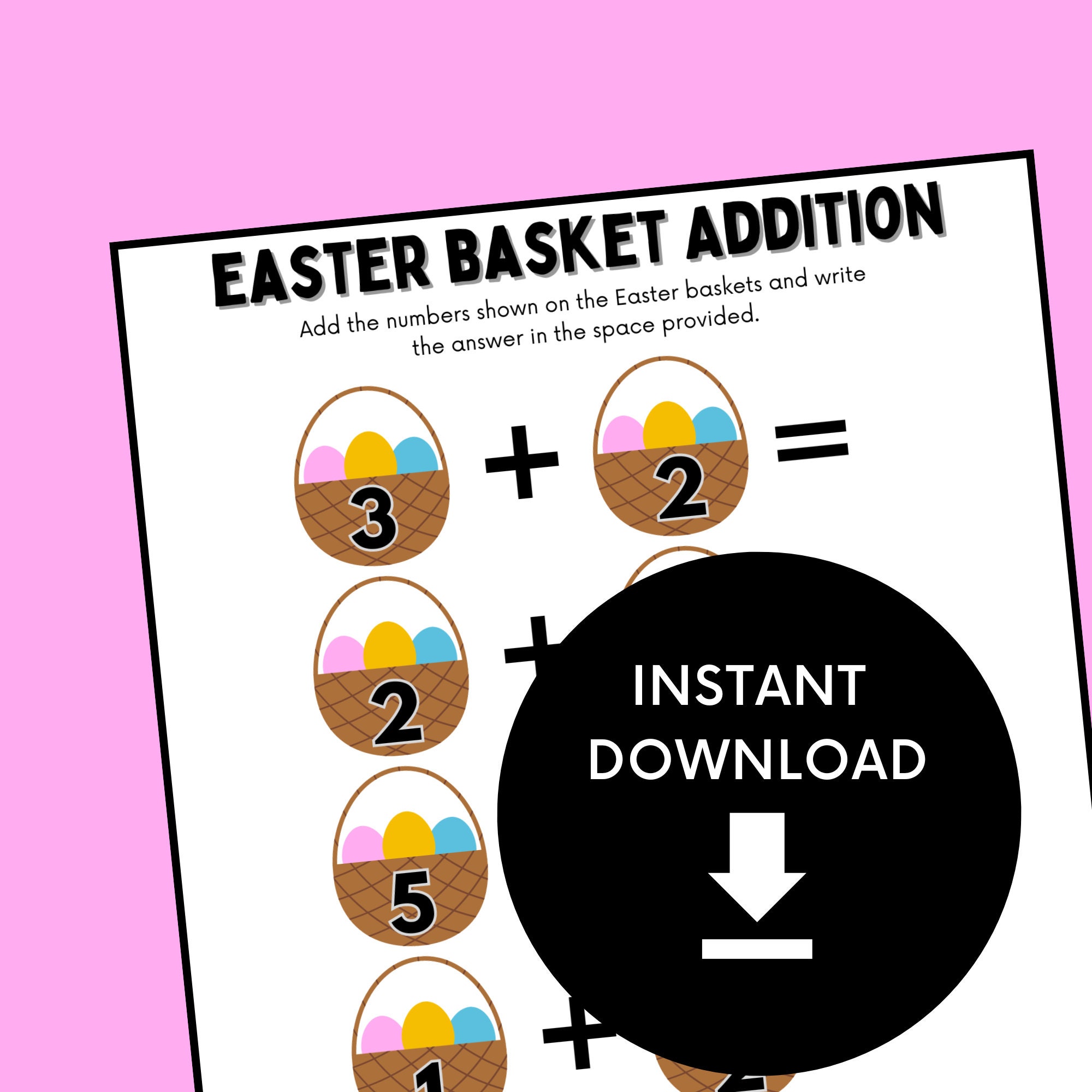 Easter Activity Bundle for Kids, Kid Games, Easter Coloring Pages, I ...