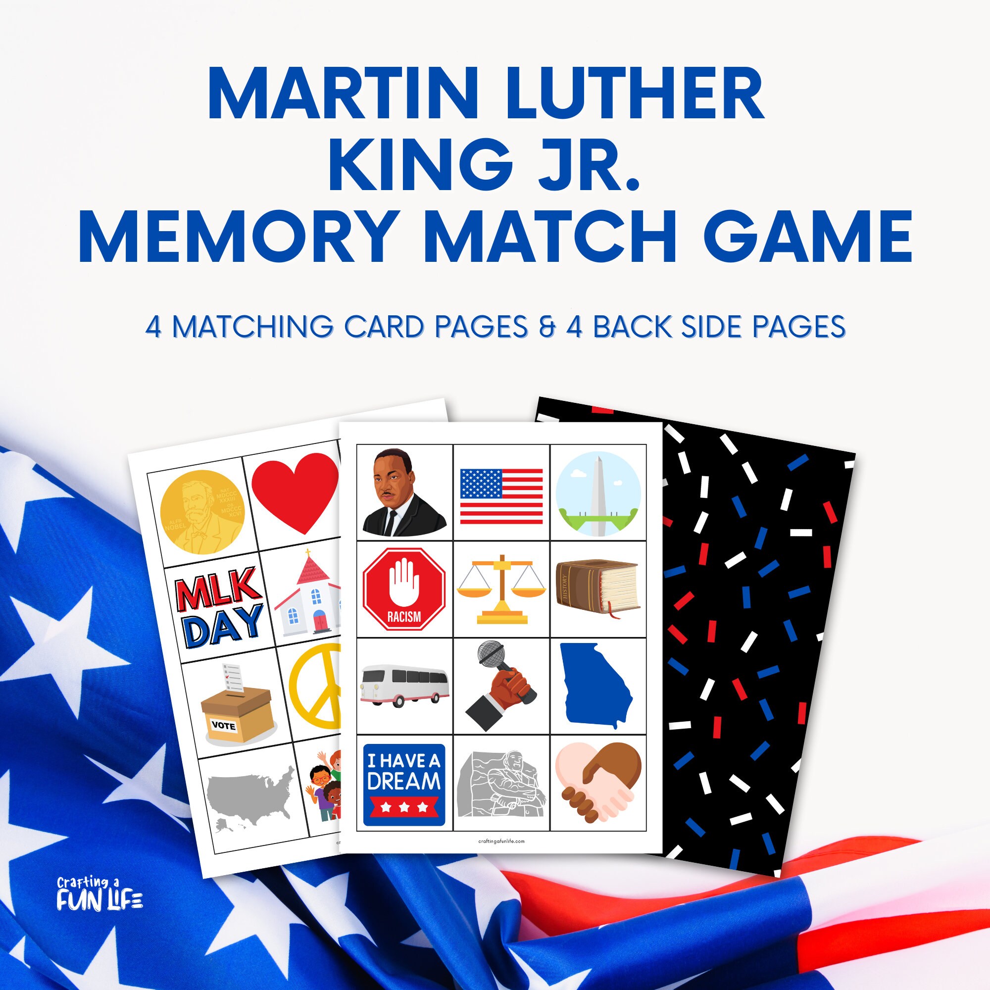 Martin Luther King Jr Activity Bundle, MLK Day Printable, Classroom ...