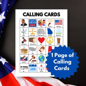 Martin Luther King Jr. Bingo, Martin Luther King Activity, Martin ...