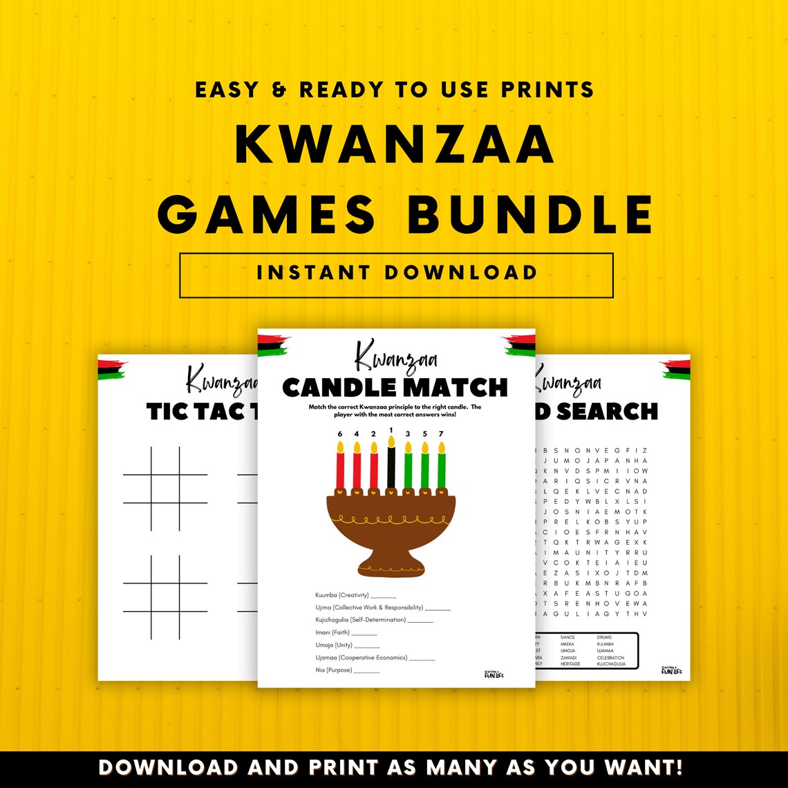 Kwanzaa Party Games, Kwanzaa Trivia Game, Kwanzaa Party, African ...
