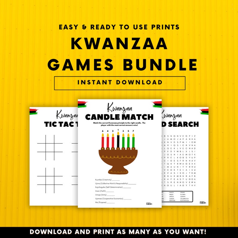 Kwanzaa Party Games, Kwanzaa Trivia Game, Kwanzaa Party, African ...