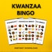 Kwanzaa Bingo Game: Printable Party Activity (digital Download) - Etsy