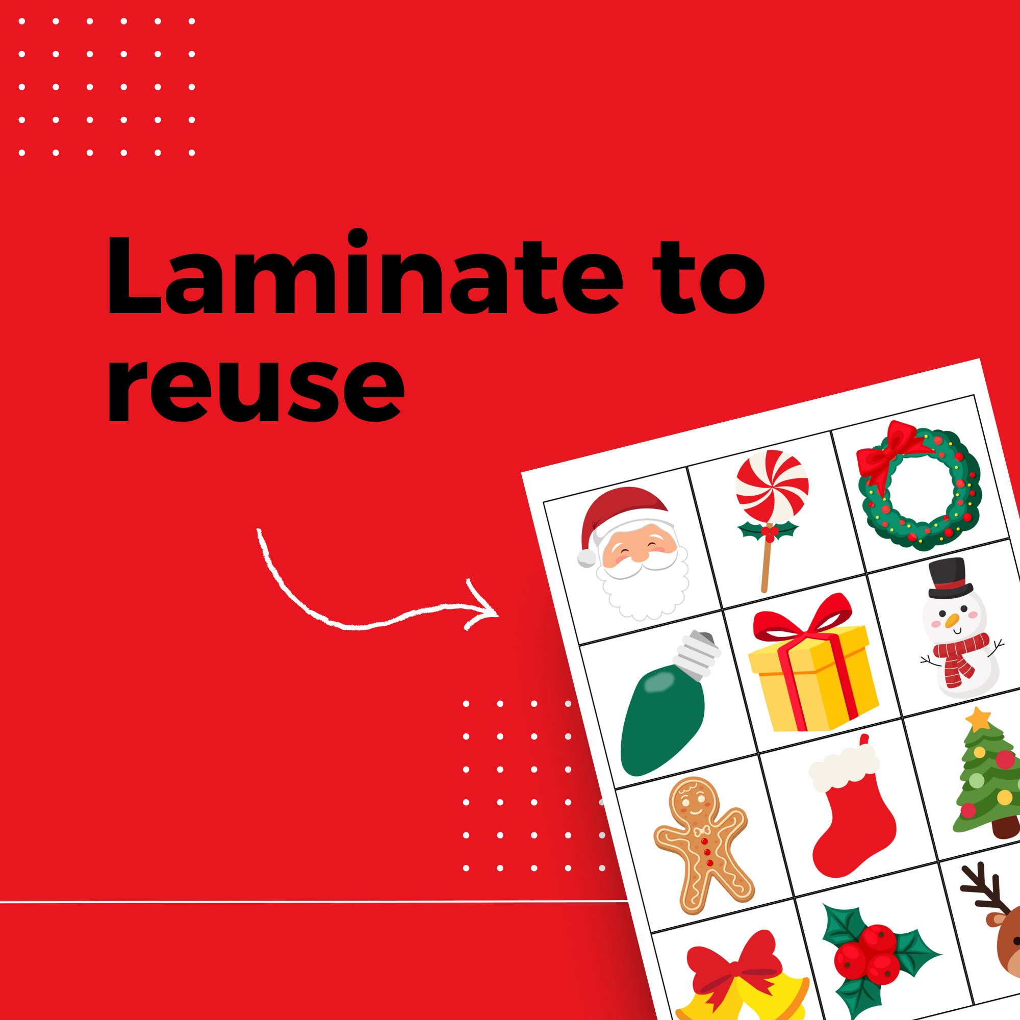 Christmas Scavenger Hunt for Kids, Holiday Games, Preschool, Scavenger ...