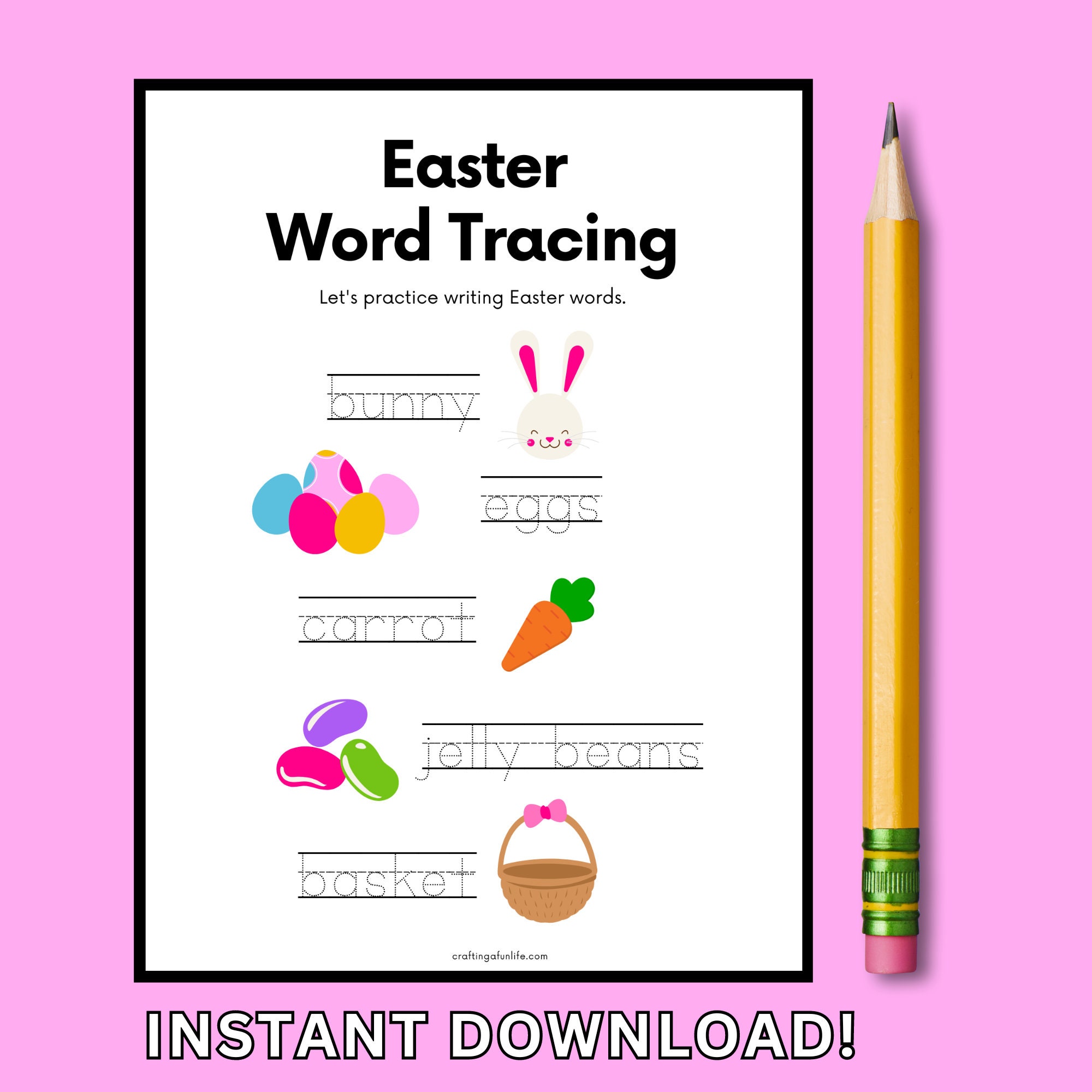 Easter Preschool Activity Bundle, Preschool Worksheets, Preschool ...