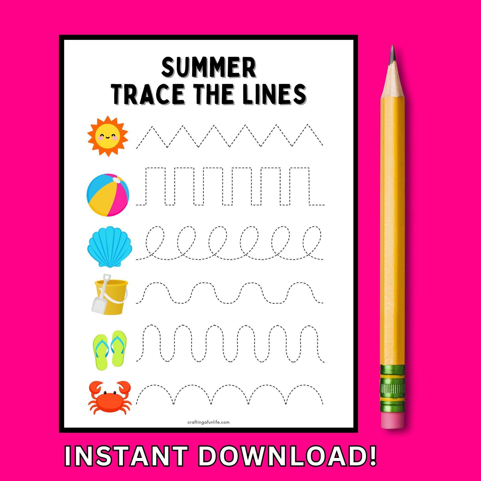 Summer Activity Bundle for Kids: 68 Printable Pages (digital Download ...