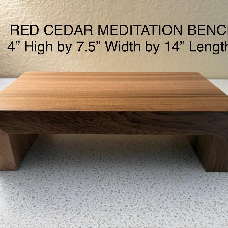 Meditation Bench - Etsy