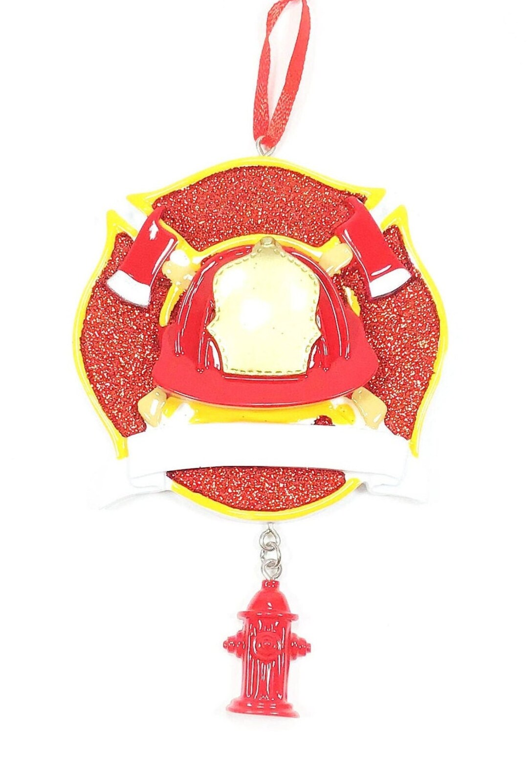 FIREMAN CHRISTMAS ORNAMENT Fireman 3D High Quality - Etsy