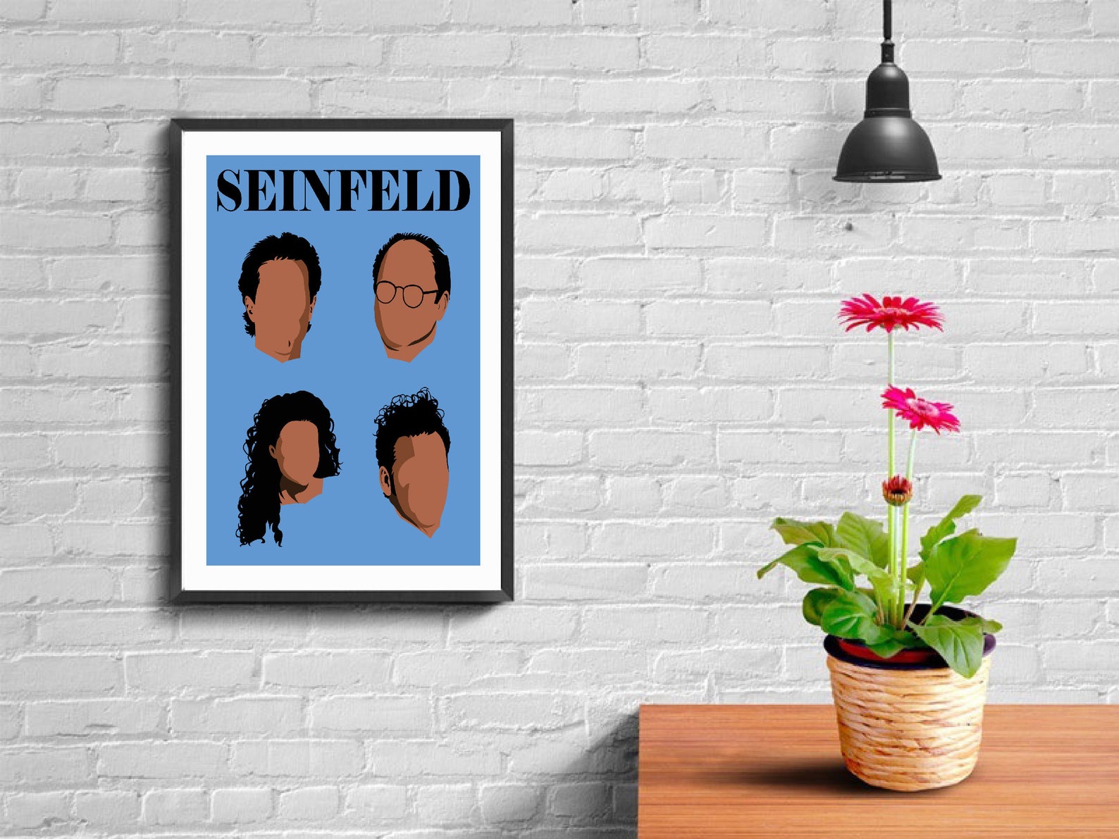 Seinfeld Vector Art Wall Print Digital Download Instant - Etsy