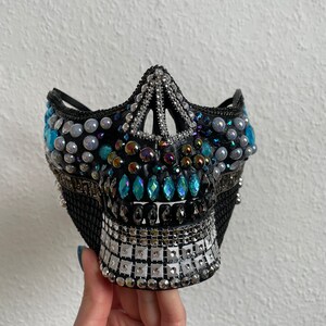 Black Skull Mask for Halloween Party Masquerade Mask Party - Etsy