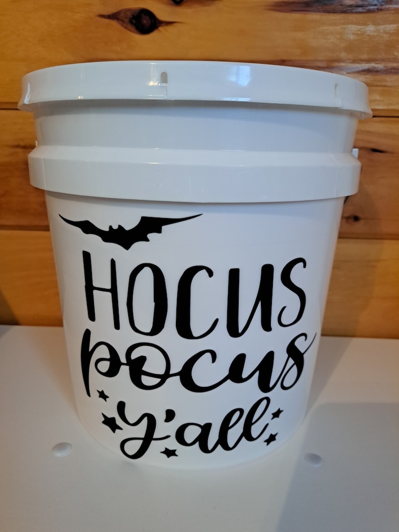 Custom LED Lighted Halloween Buckets - Etsy