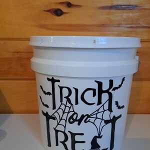 Custom LED Lighted Halloween Buckets - Etsy