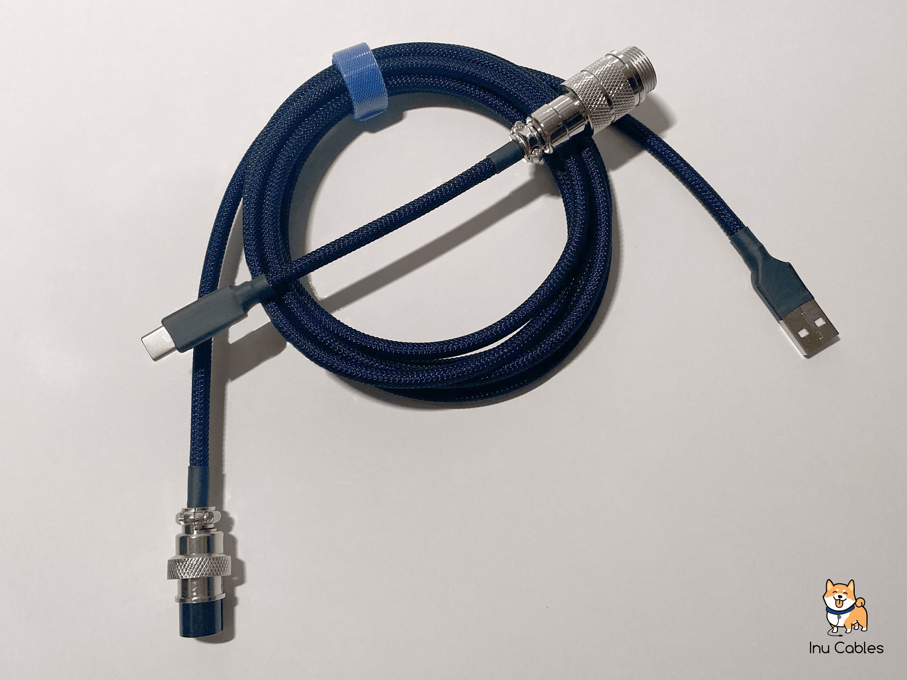 Custom Straight Aviator USB-C Keyboard Cable With GX16 Aviator ...