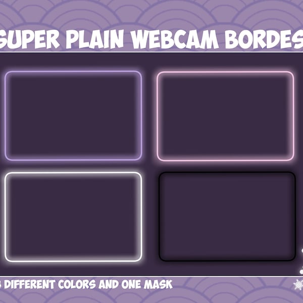 Yellow and White Twitch Overlay - Etsy