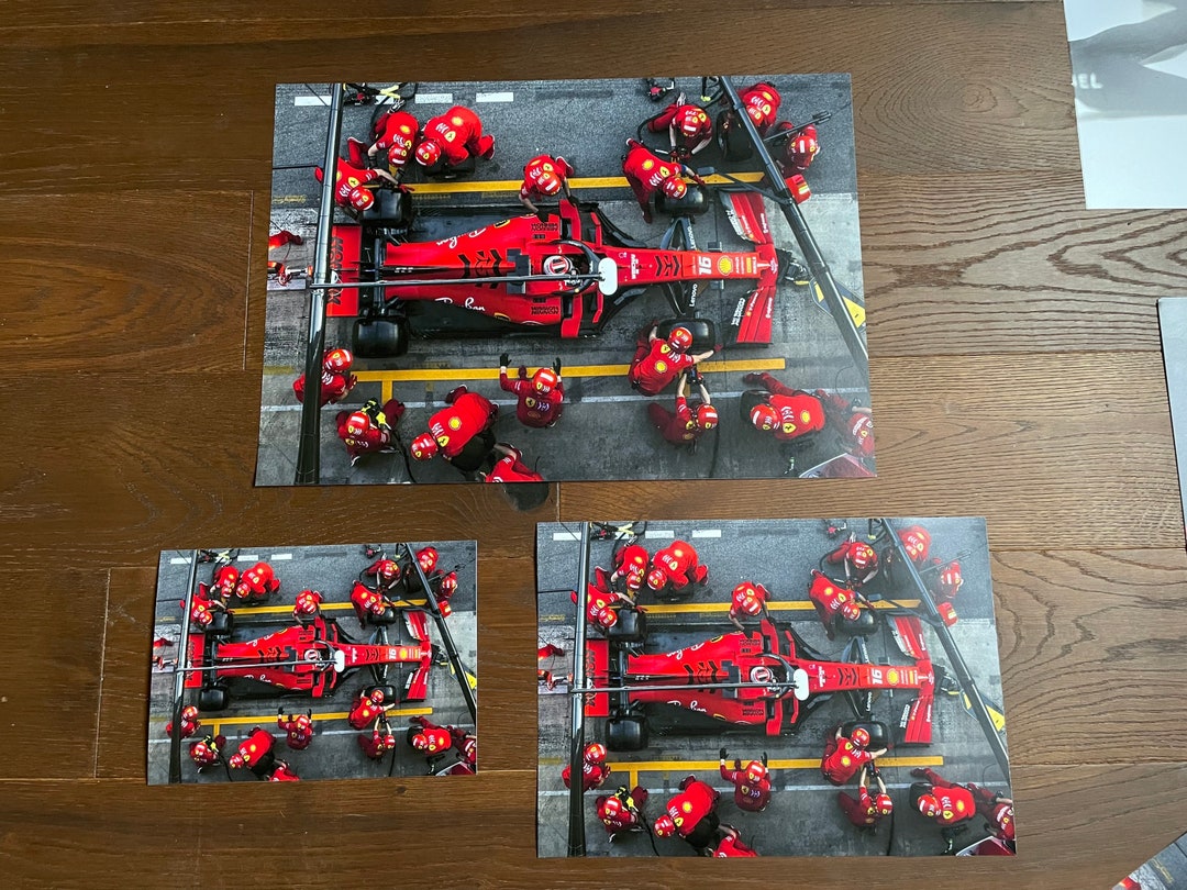 Ferrari F1 Pit Stop Posters - Etsy