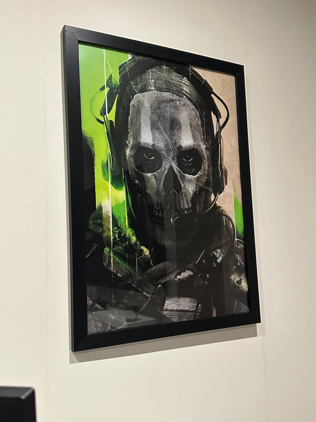 Ghost COD Poster - Etsy UK