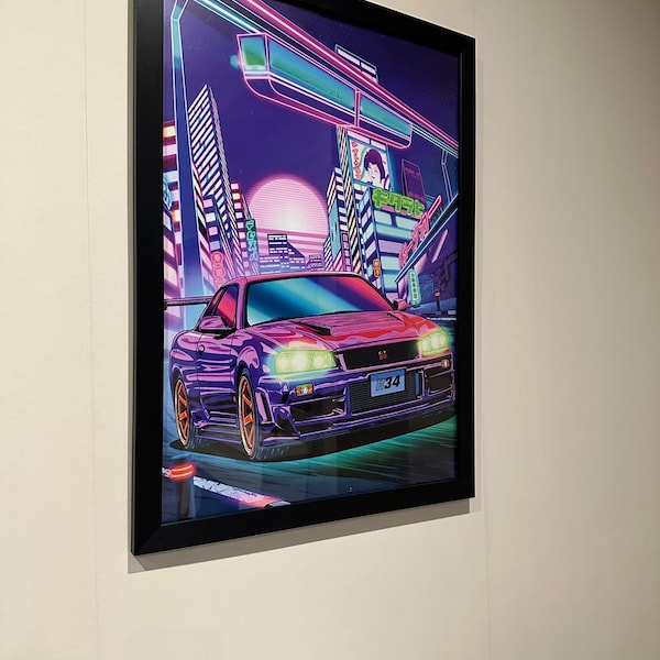 Nissan Gtr Led Sign - Etsy