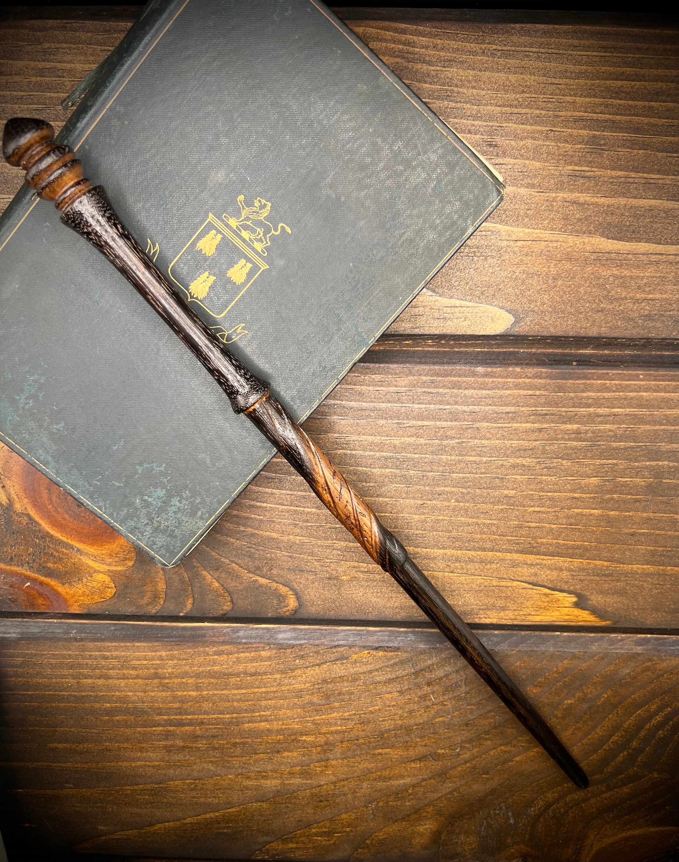 Handcrafted Walnut Wand - Etsy