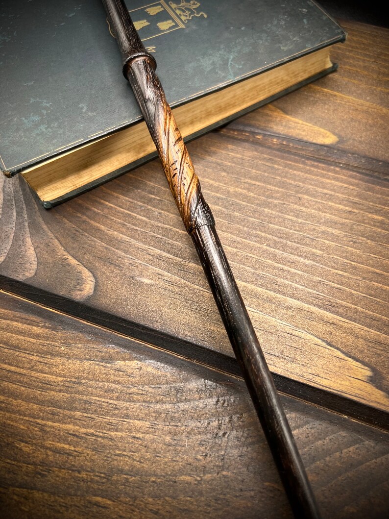 Handcrafted Walnut Wand - Etsy