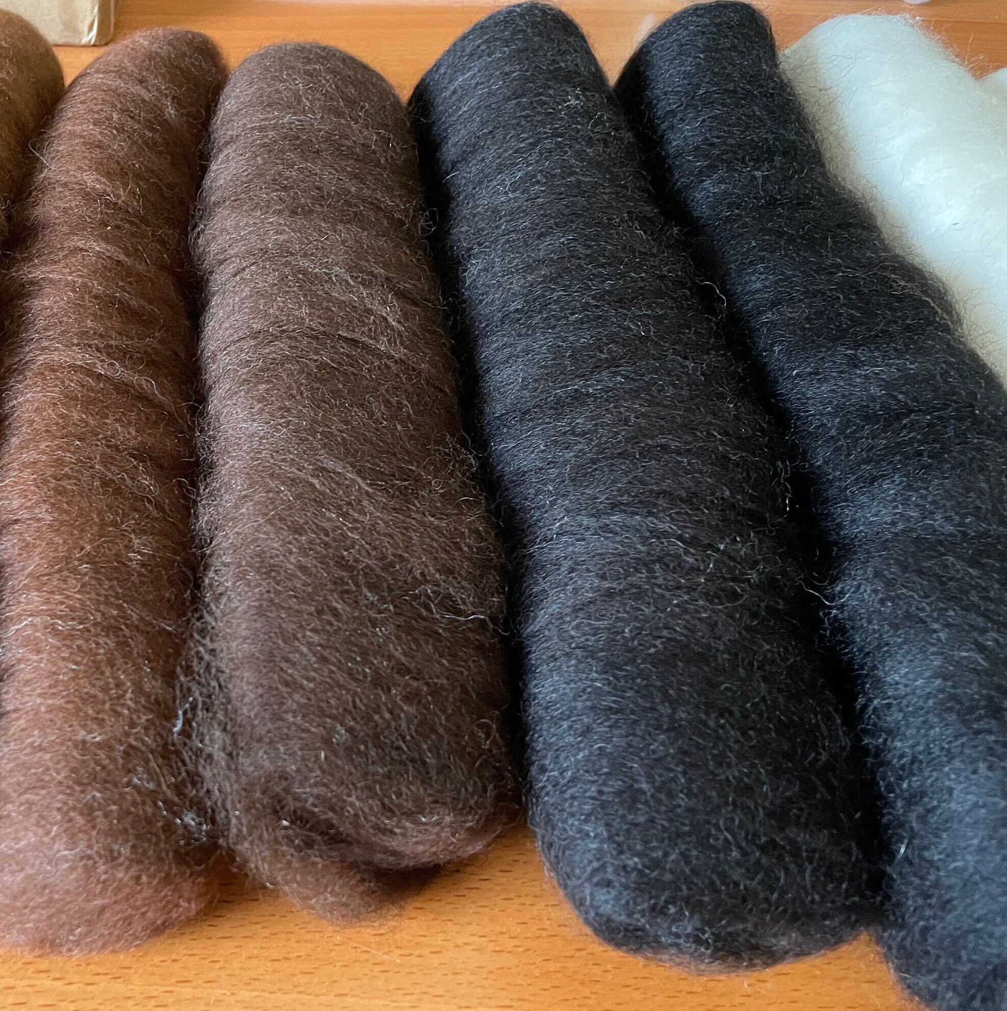Alpaca Rovings for Spinning, Felting or Textile Art - Etsy Australia
