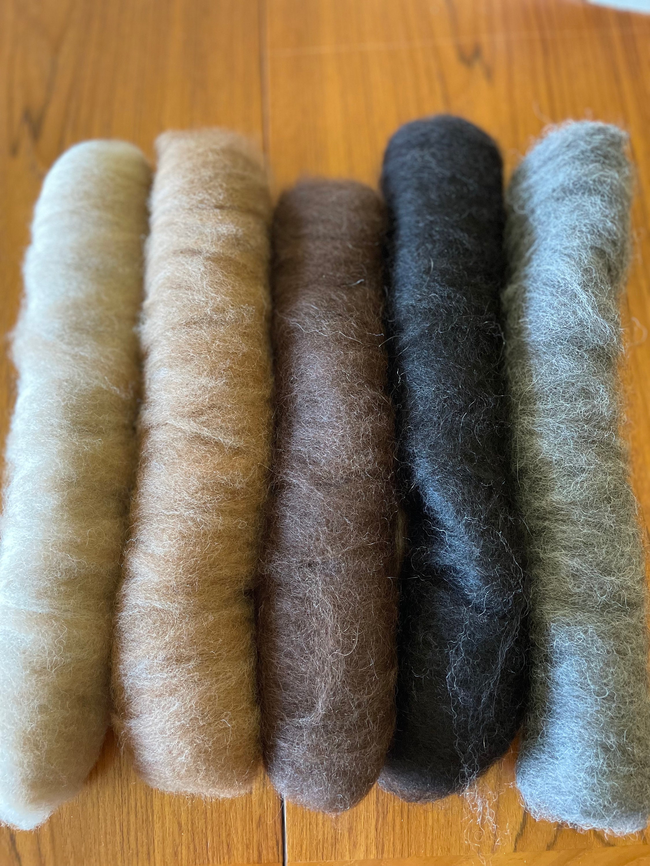 Alpaca Rovings for Spinning, Felting or Textile Art - Etsy Australia
