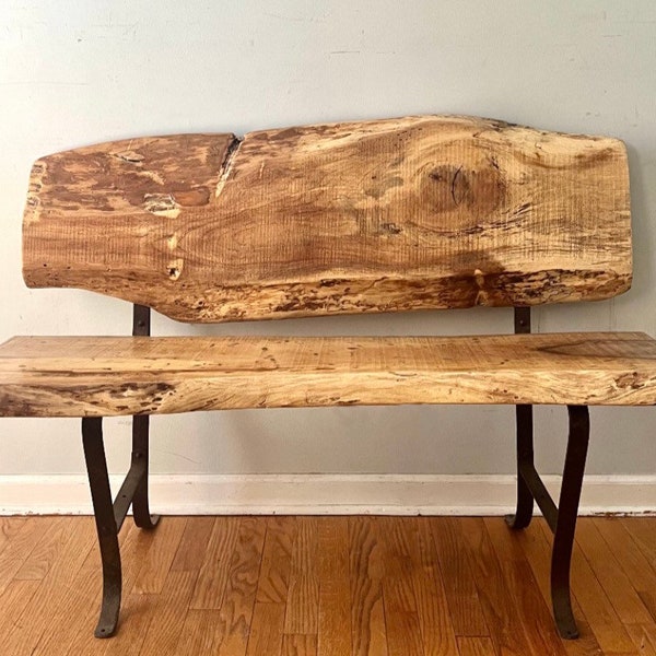 Rustic Wood Benches - Etsy
