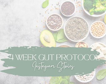 4 Week Gut Protocol - Etsy