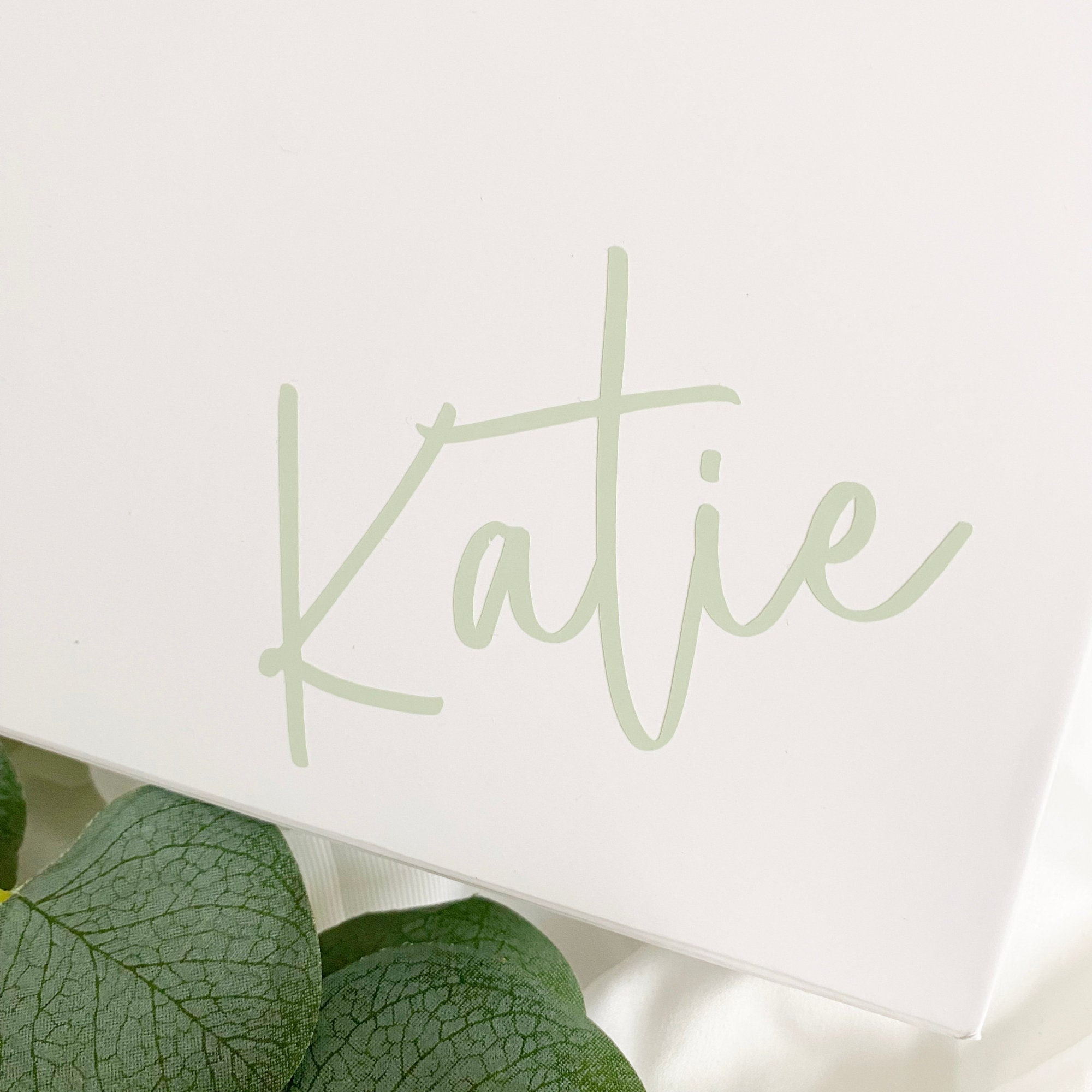 Sage Green Bridesmaids Proposal Box Sage Green Personalised - Etsy