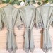 Sage Green Robe, Robe for Bridesmaid, Personalised Bridesmaid Robes ...